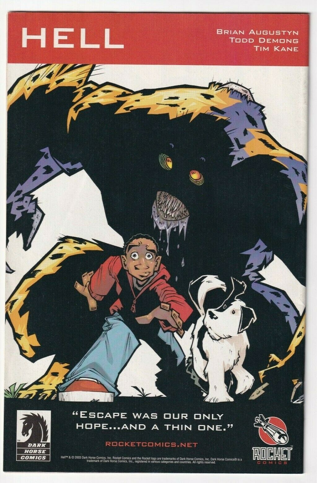 Rocket Comics Ignite #1 April 2003 Dark Horse Free Comic Book Day FCBD ...