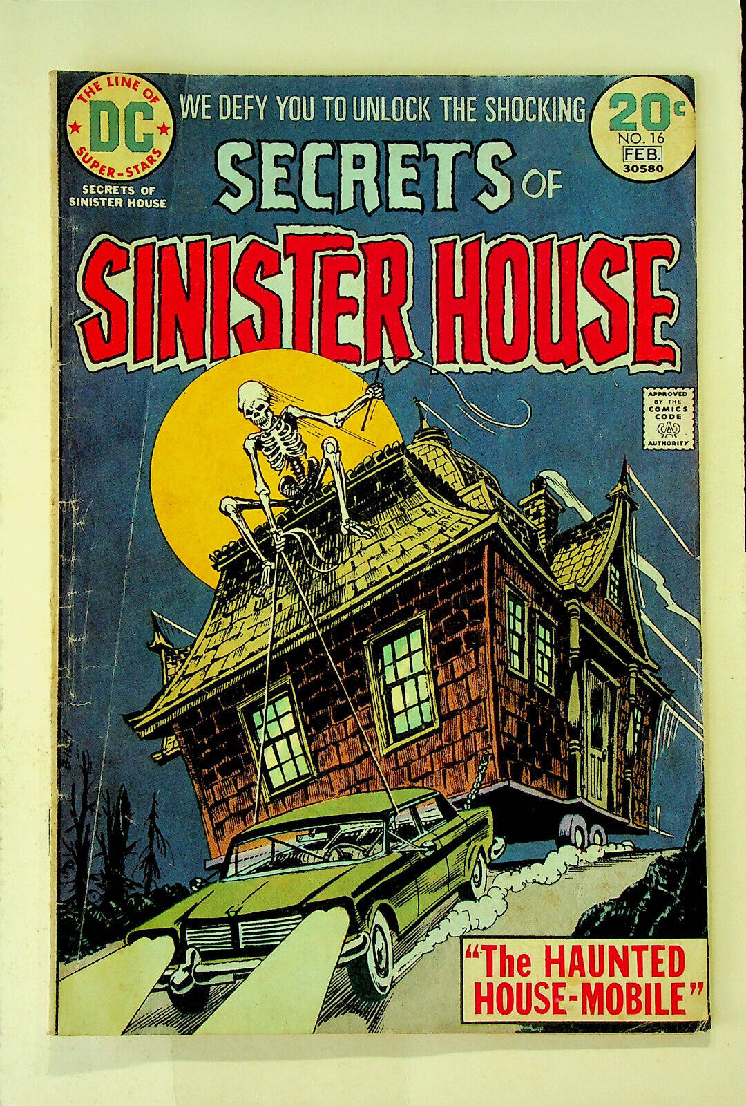 Secrets of Sinister House #16 (Jan-Feb 1974, DC) - Good- | Comic Books ...