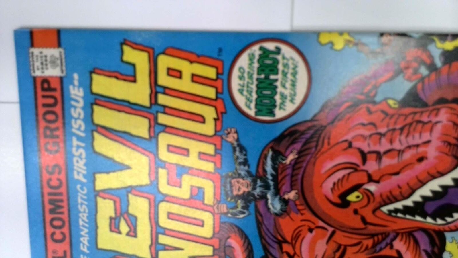 Devil Dinosaur #1 April 1978 1st App. Devil Dinosaur & Moon-Boy Jack ...