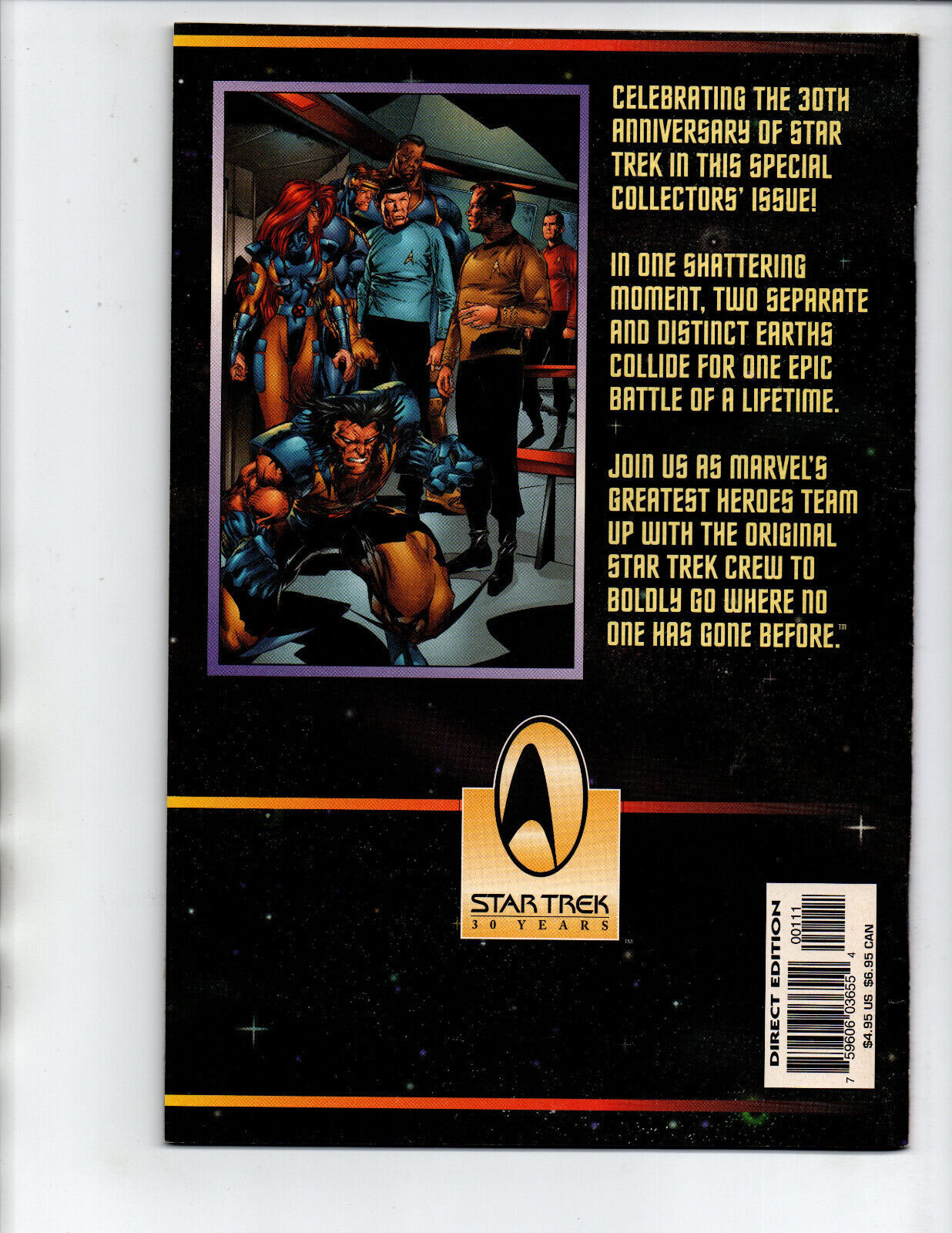 Star Trek X-Men One Shot - Silvestri - Finch - Marvel - 1996 - (-NM ...