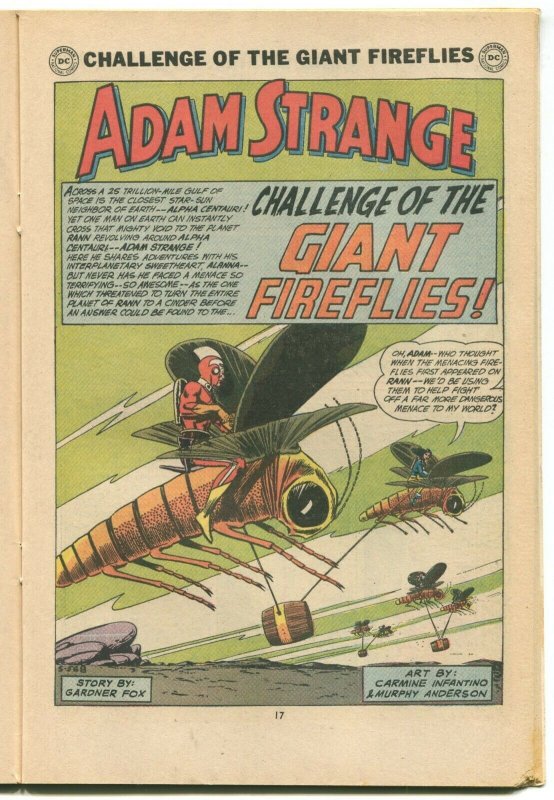Strange Adventures 227 FN 6.0 DC 1970 Bronze Age Adam Strange Atomic ...