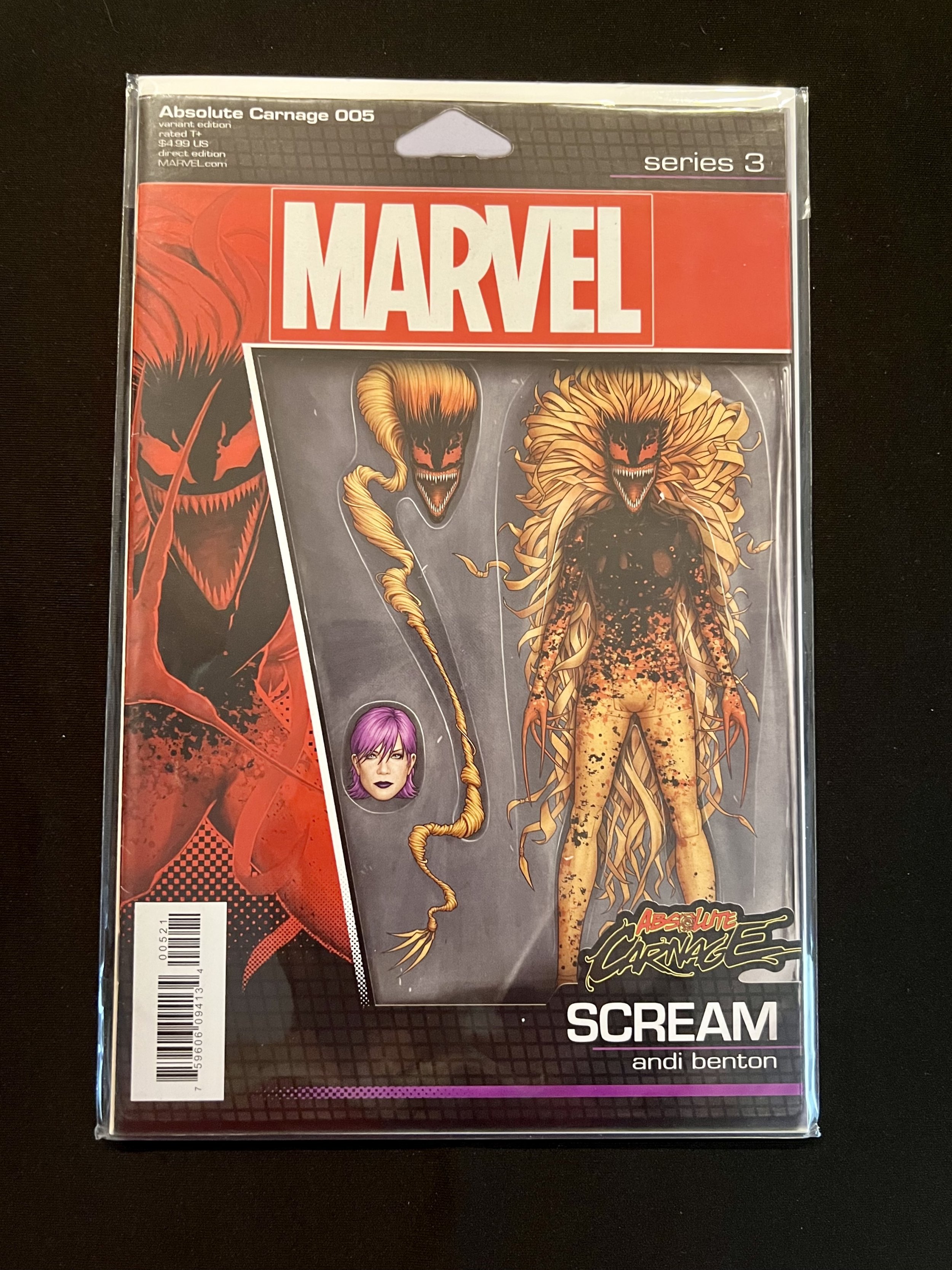 Absolute Carnage 5 Scream Action Figure Variant | Comic Books - Modern ...