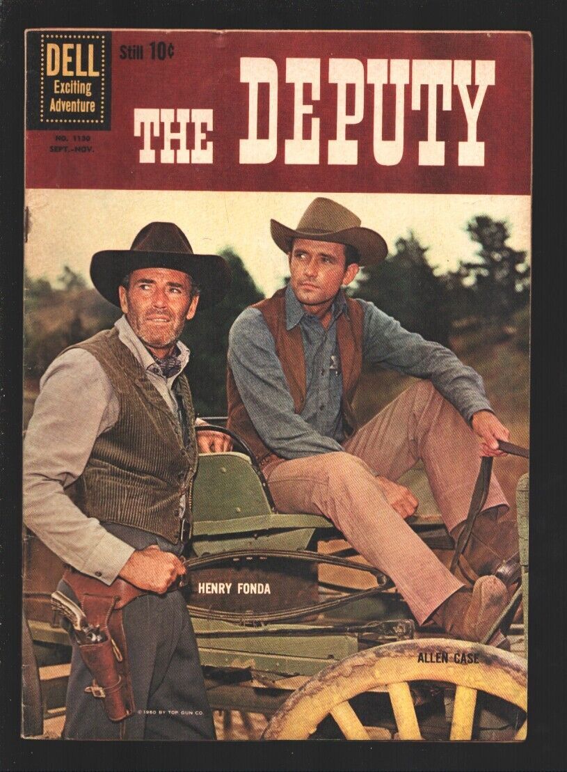 The Deputy -Four Color #1130 1960-Dell-Henry Fonda and Allen Case TV ...