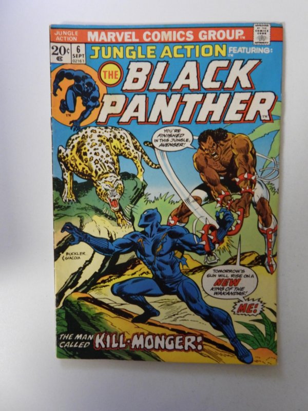 Jungle Action #6 (1973) 1st appearance of Killmonger FN- condition ...