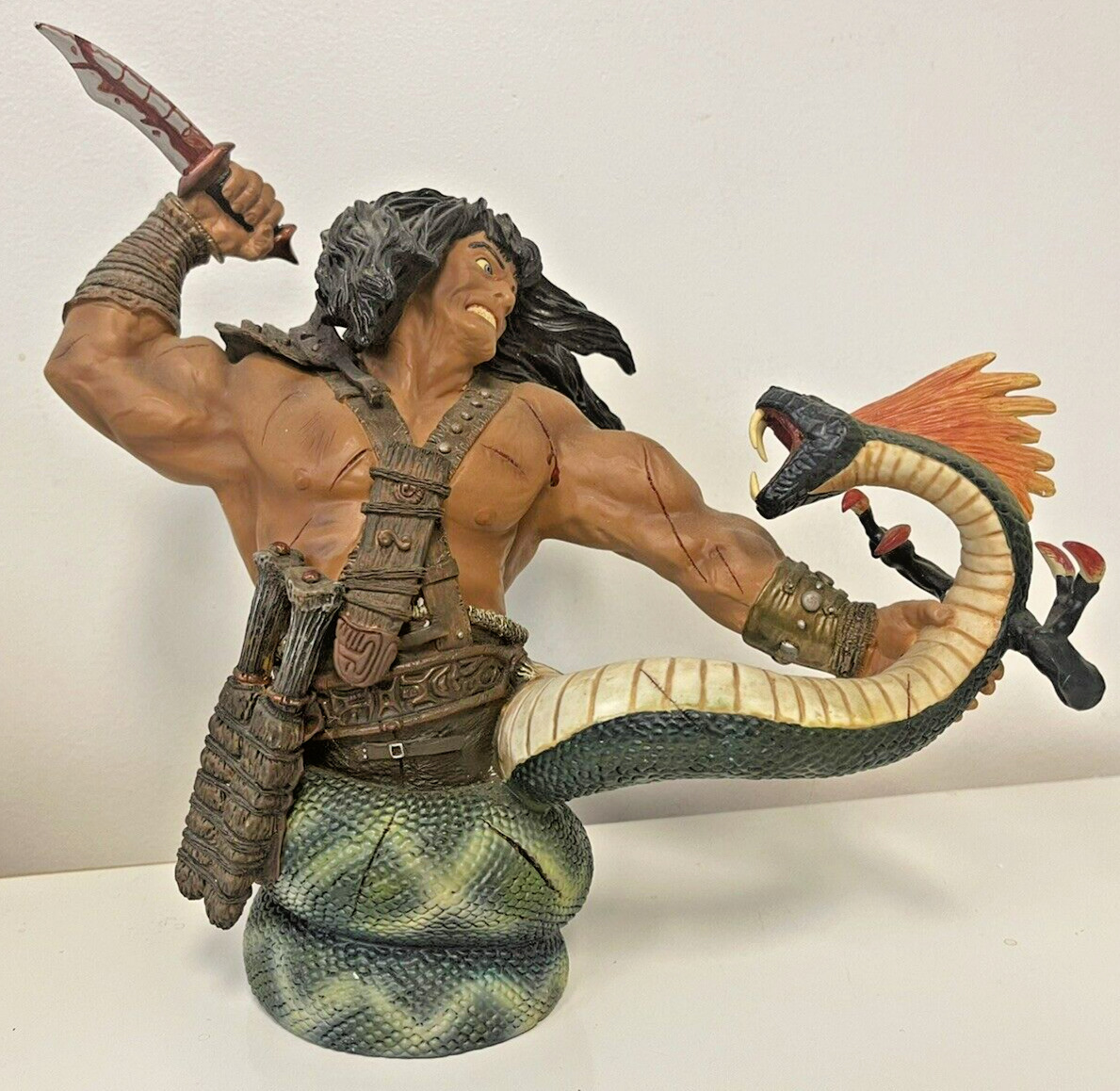Dark Horse Deluxe Conan The Conqueror Statue Bust | Comic Collectibles ...