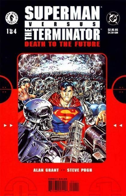 Superman versus The Terminator: Death to the Future #1 | Comic Books ...
