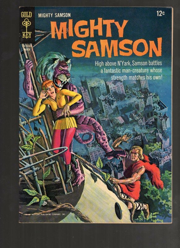 Mighty Samson #5 (Mar 1966, Western Publishing) - Fine | International ...