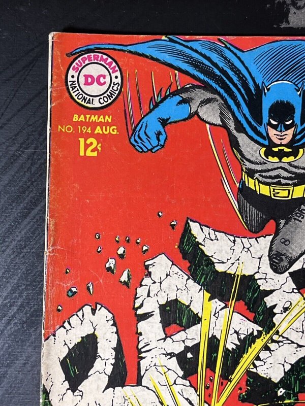 BATMAN #194 (1940 DC) Silver Age | Comic Books - Silver Age, DC Comics ...