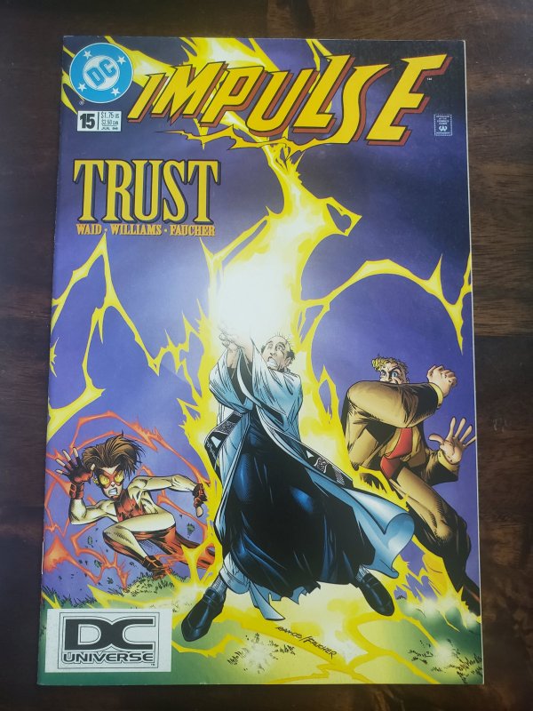Impulse 15 HTF DC Universe Corner Box Variant (1996) | Comic Books ...