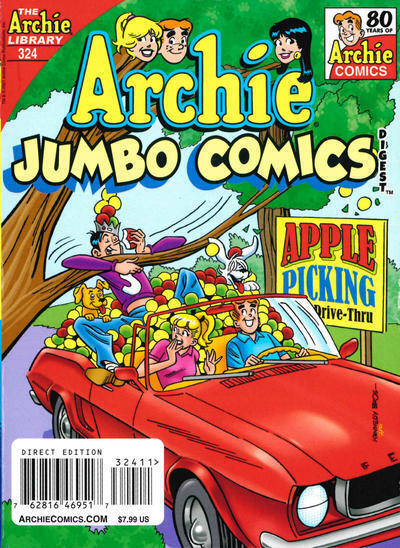 Archie (Jumbo Comics) Double Digest #324 FN; Archie | Apple Picking ...