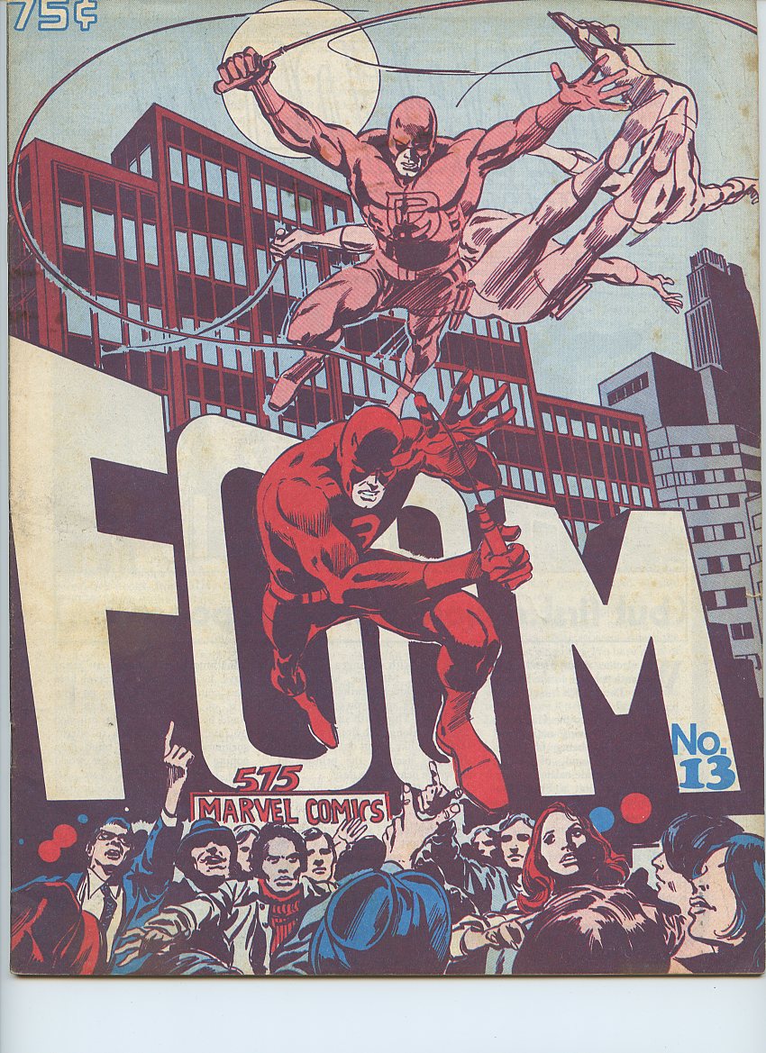 FOOM (1973 Marvel) #13 - Marvel Comics - DAREDEVIL ISSUE! Gene Colan ...