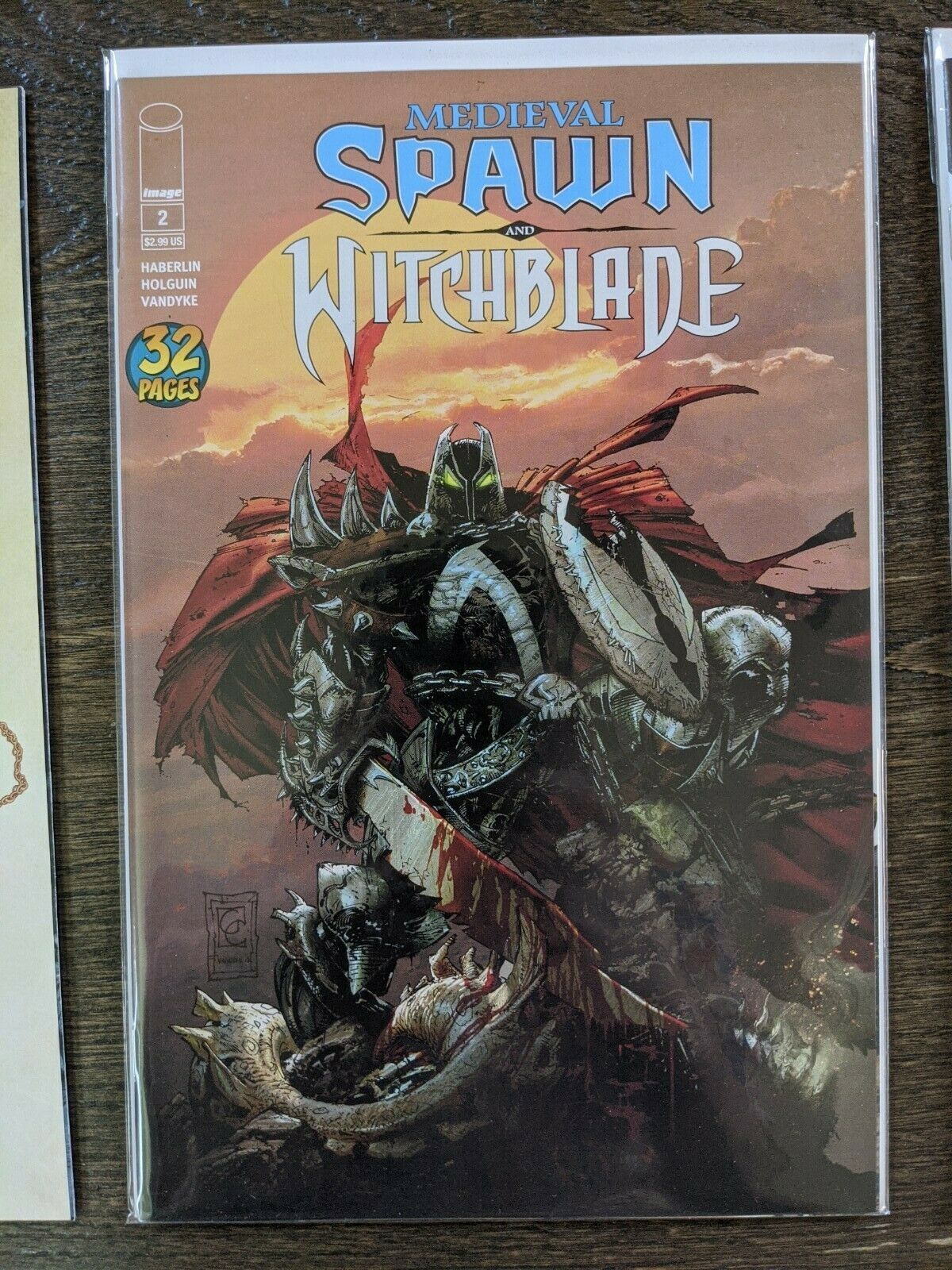 Medieval Spawn Witchblade 1-4 Complete Cover B Comic SET. MCFARLANE ...