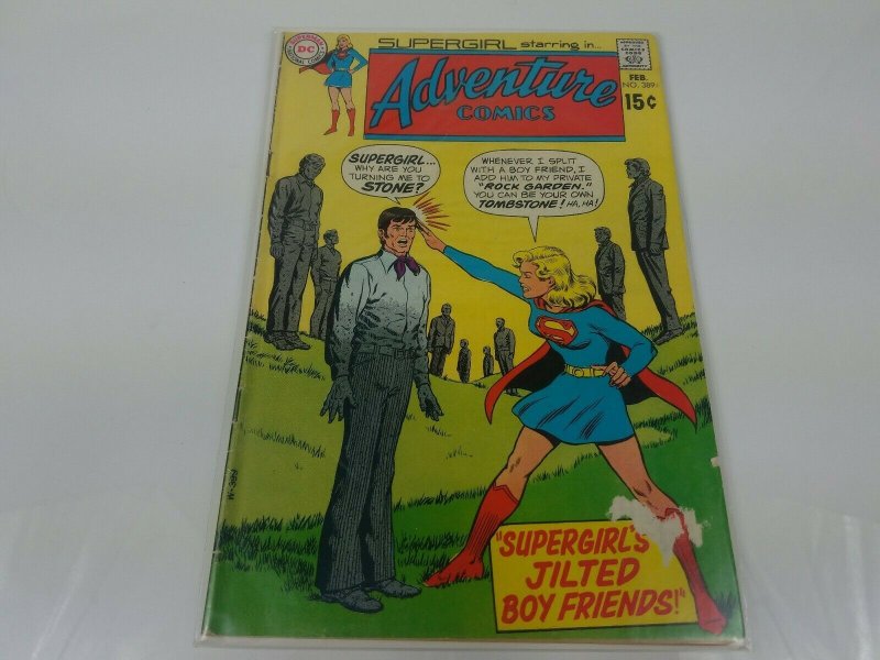 Adventure Comics 389 Supergirl DC 1970 Bronze Age Curt Swan Brainiac ...