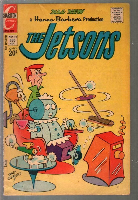 Jetsons #14 1972-robot cover-Hanna-Barbera TV series-VG/FN | Comic ...
