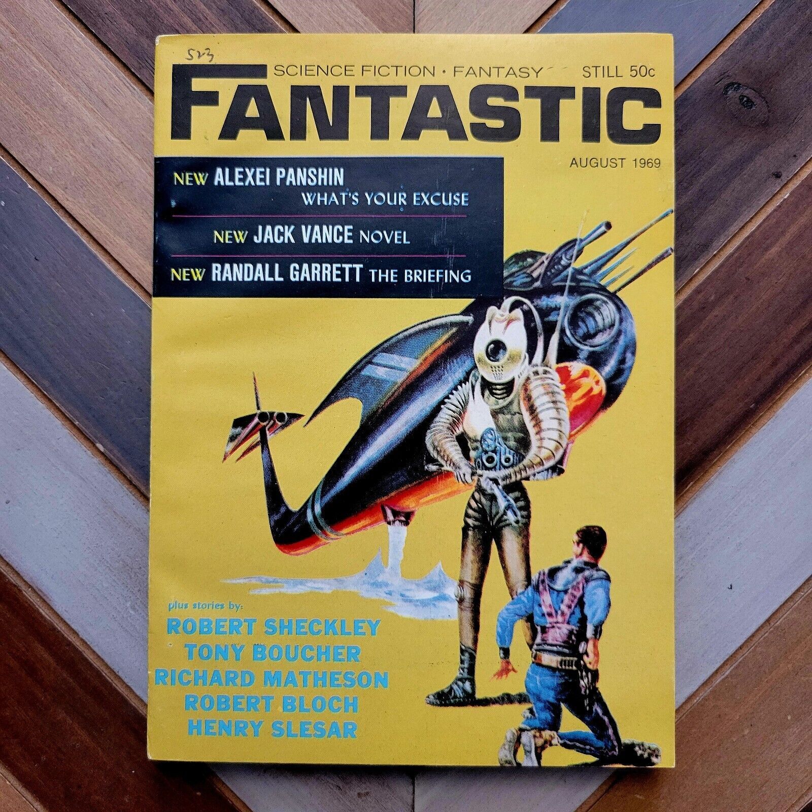 Fantastic Vol.18 #6 FN/VF (Aug 1969) Bruce Jones Art | Bloch, Vance ...