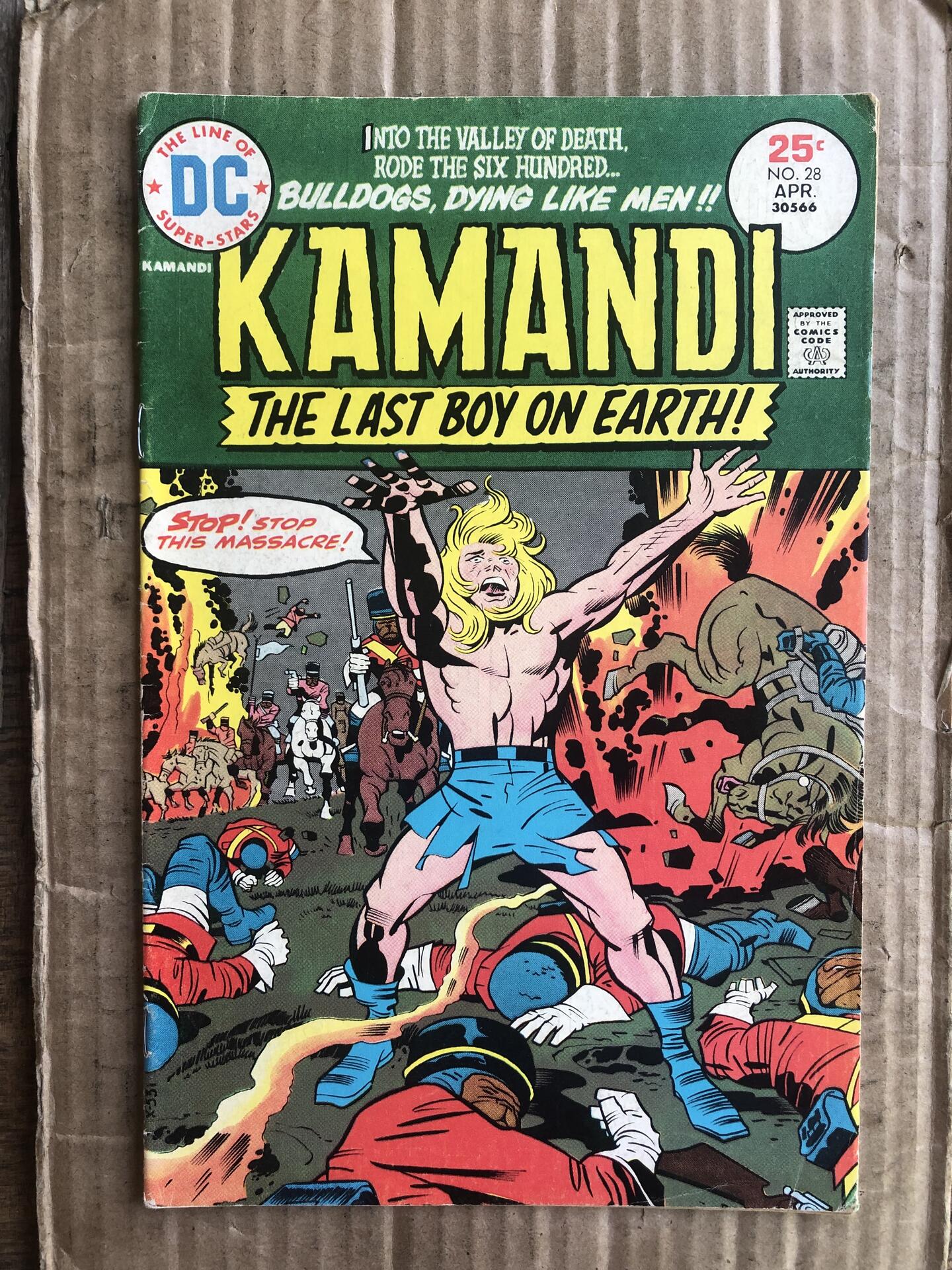 Kamandi, The Last Boy on Earth #28 (1975) | Comic Books - Bronze Age ...