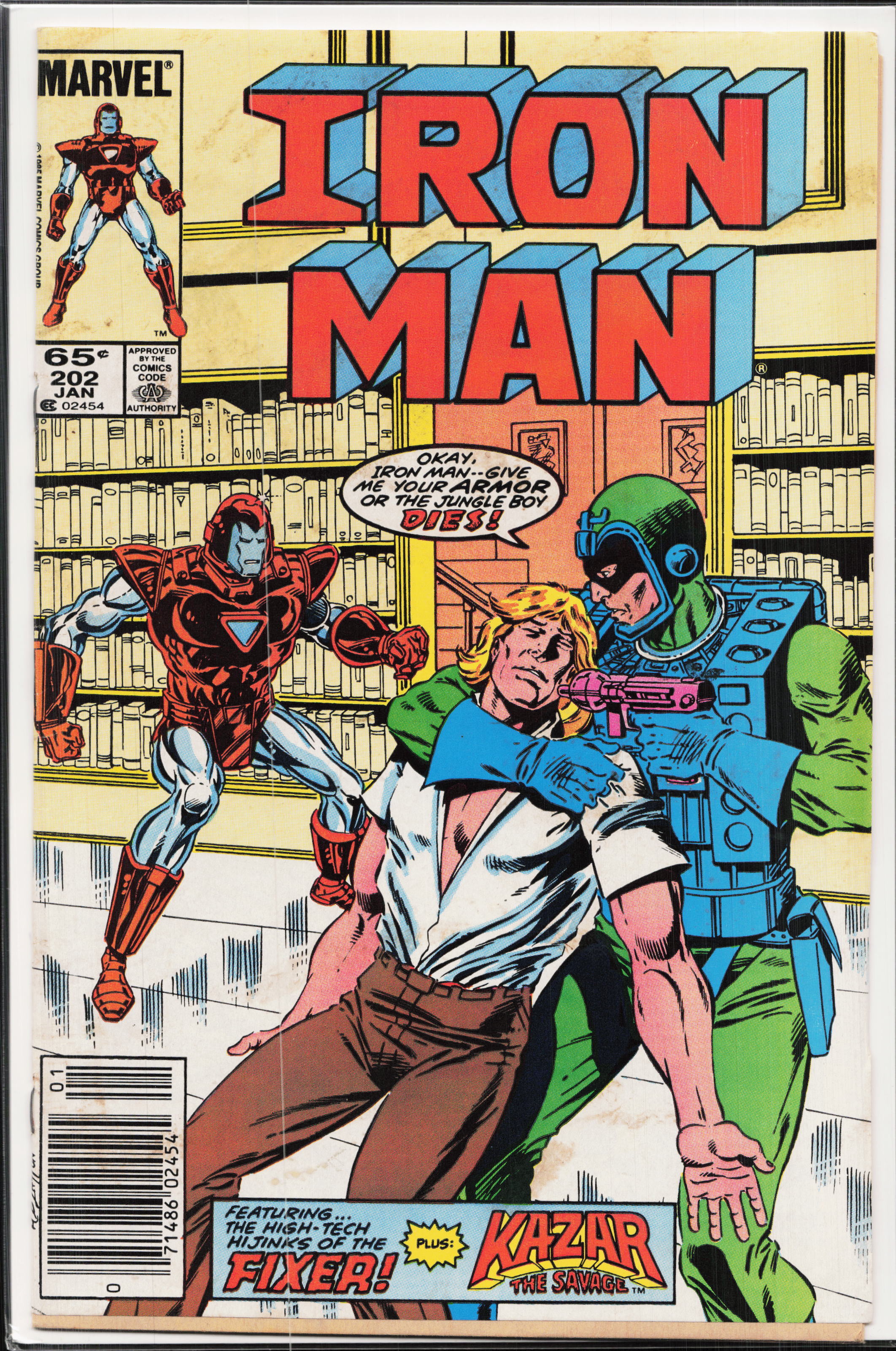 Iron Man #202 (1986) Iron Man | Comic Books - Copper Age, Marvel, Iron ...