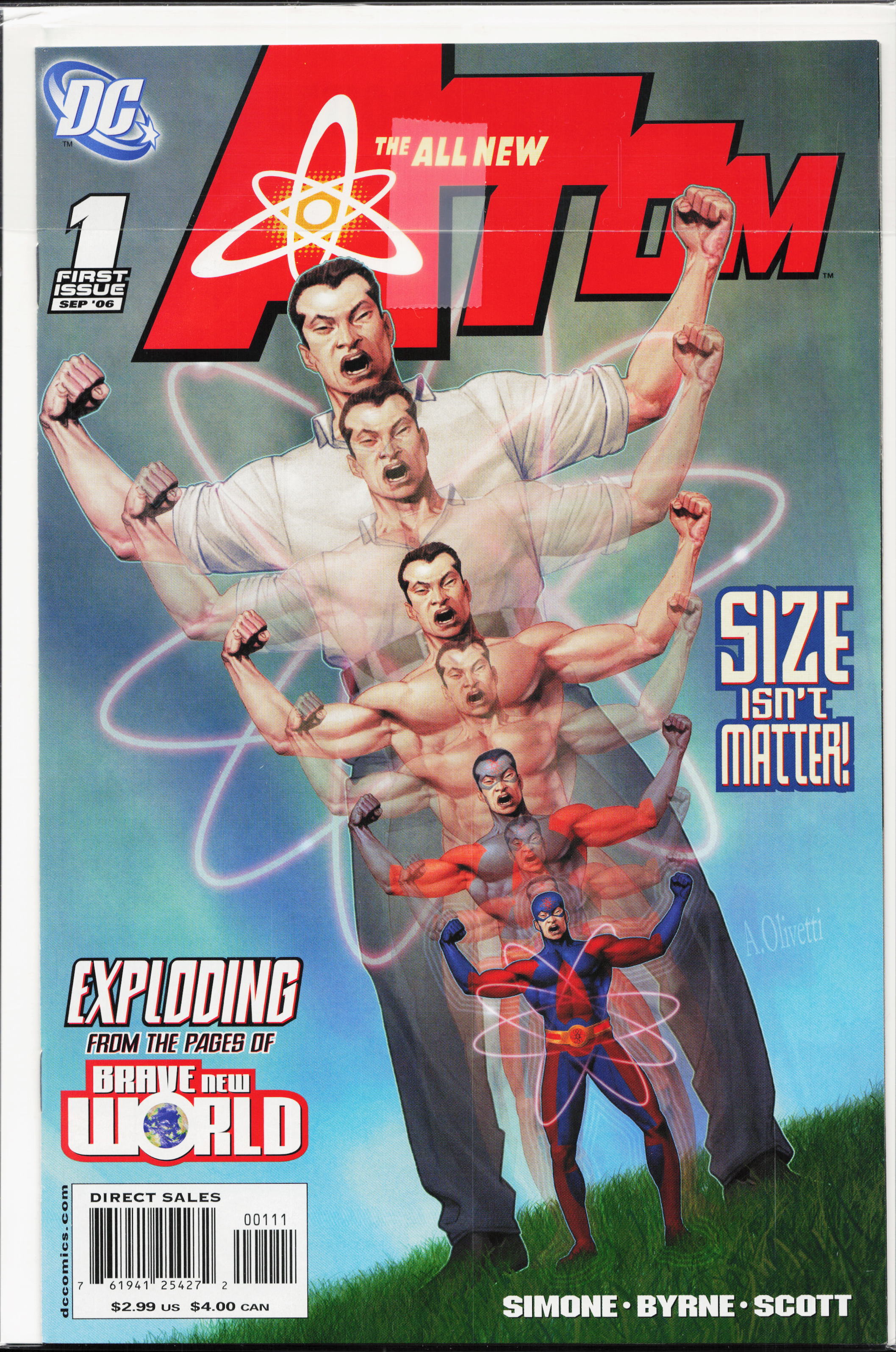 The All New Atom #1 (2006) The Atom | Comic Books - Modern Age, DC ...