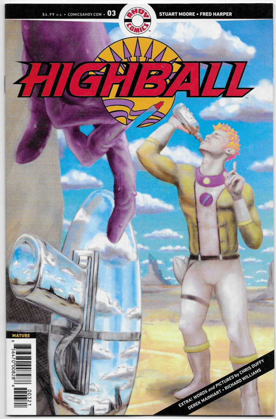 Highball #3 Ahoy Comics 2022 Daniel Schoeneck 1:3 Incentive Variant | Comic Books - Modern Age ...