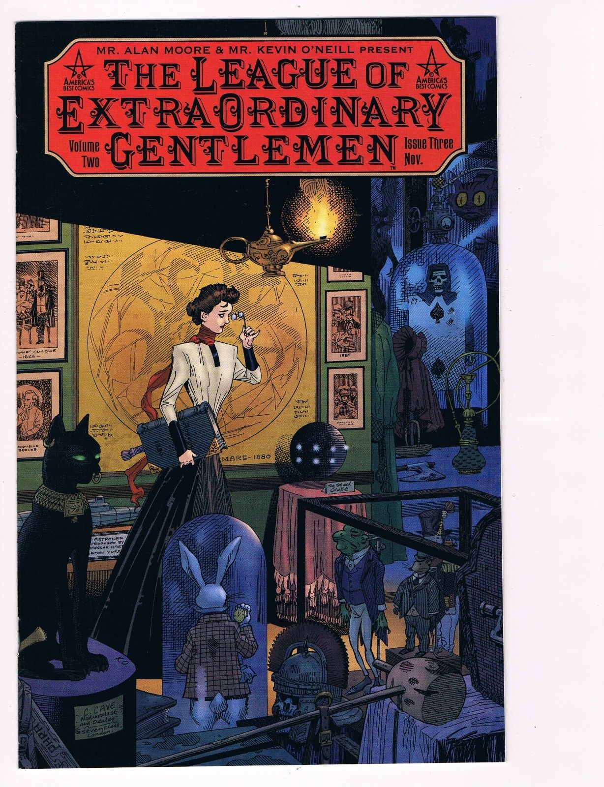 League Of Extraordinary Gentleman # 3 America's Comic Books Hi-Res ...