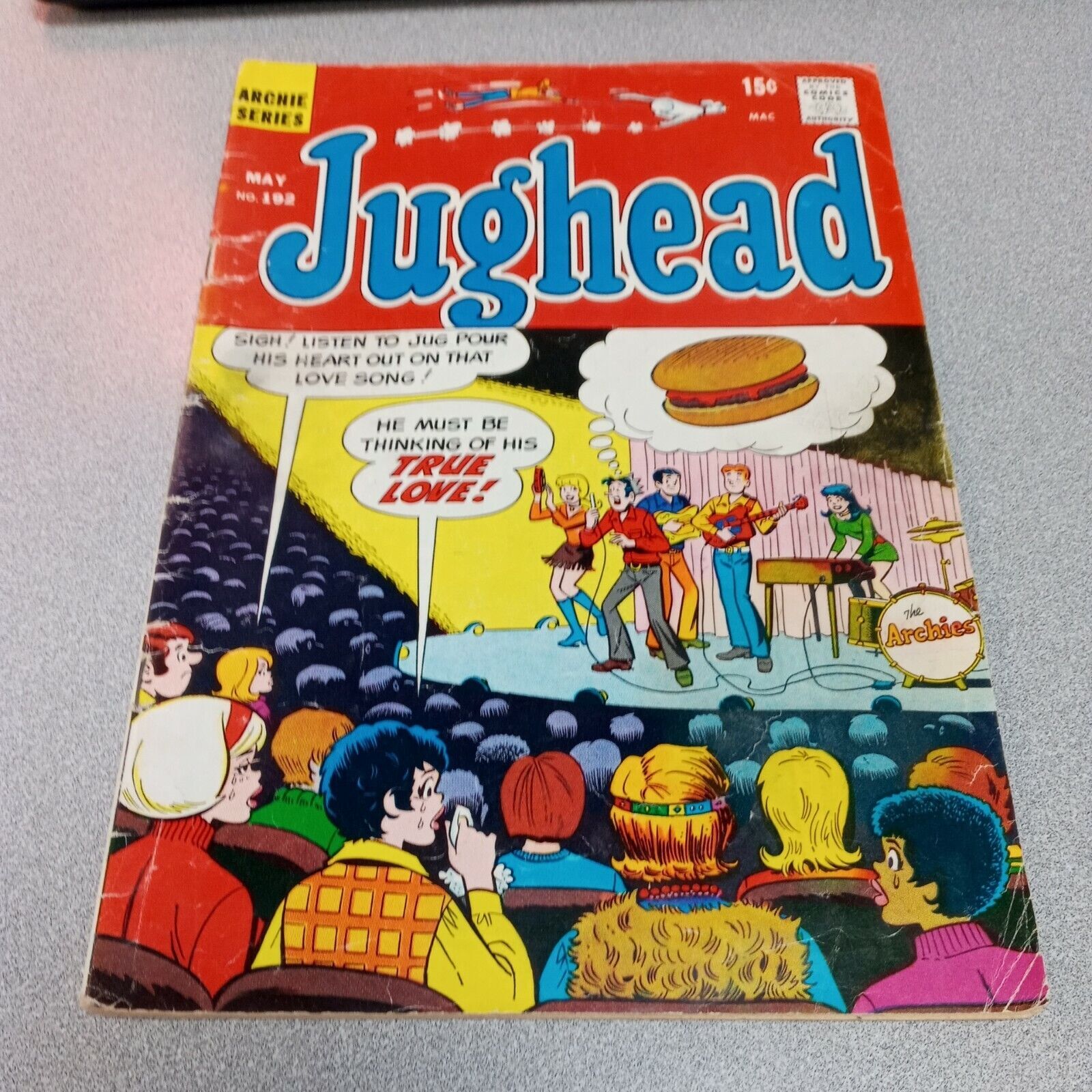 archie's pal jughead 192 mlj comics 1971 sabrina the teenage witch cover bronze | Comic Books ...