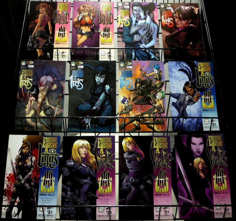 Executive Assistant - Lot of 12 comic books Aspen MLT 2011-2013 Orchid ...