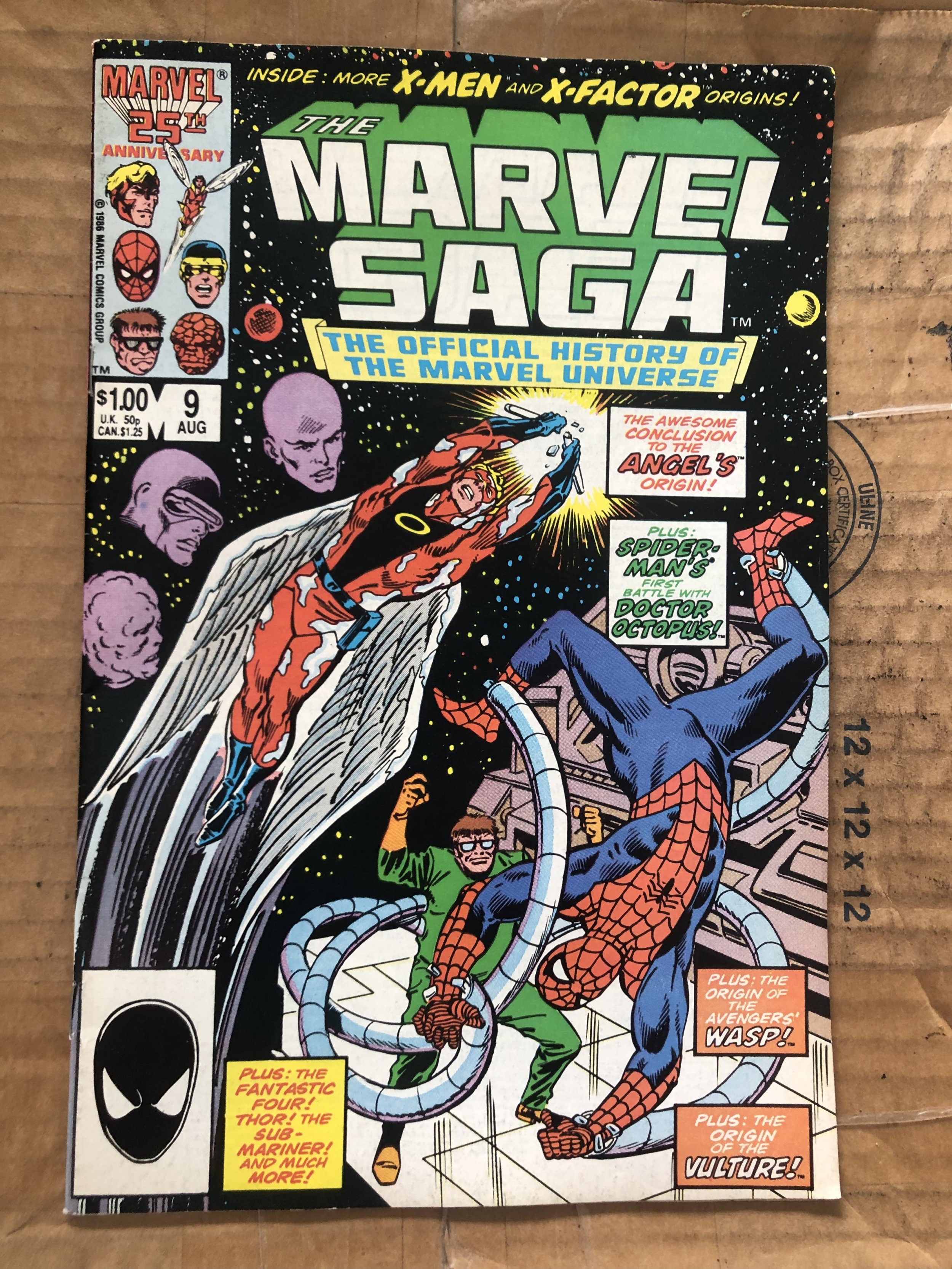 The Marvel Saga The Official History of the Marvel Universe #9 Direct ...