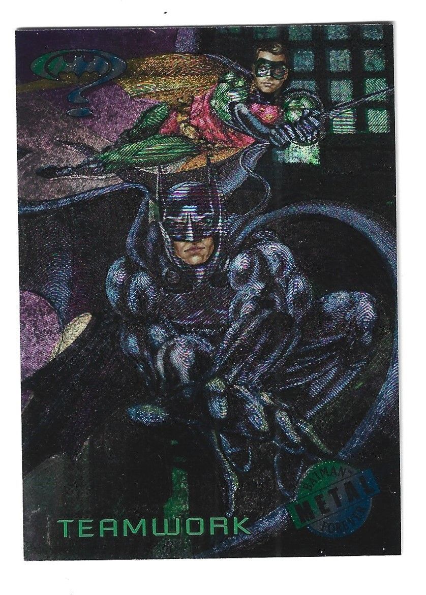 1995 Batman Forever Metal #70 Teamwork | Comic Collectibles - Trading ...