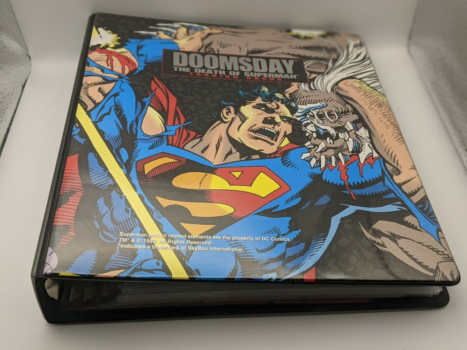 1992 Doomsday Death of Superman & Return Complete Binder Set Plus ...