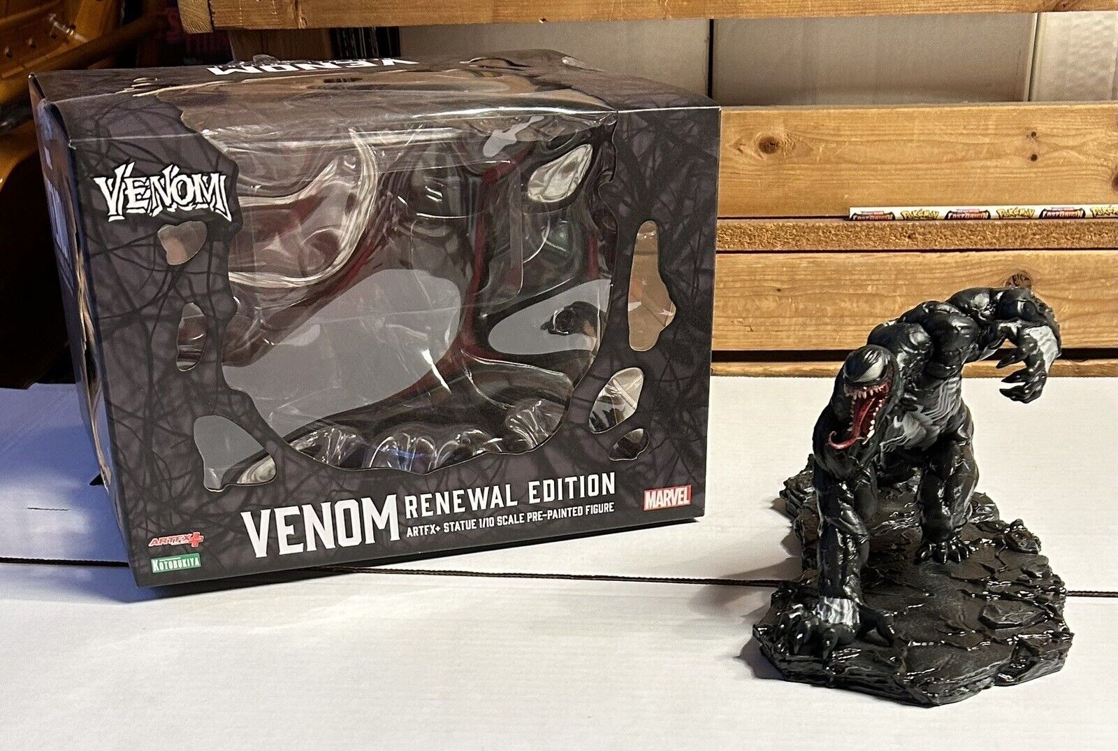 Venom Renewal Edition Kotobukiya ARTFX+ Statue Pre-Painted Figure ...