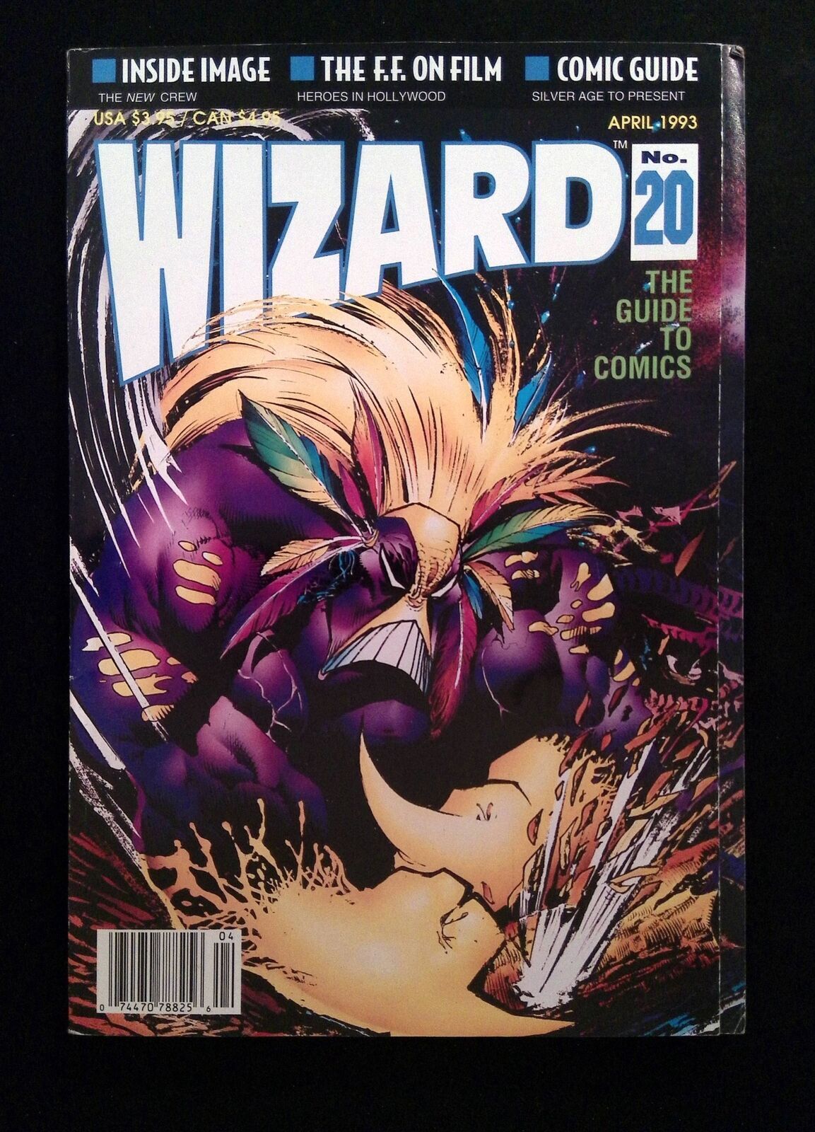 Wizard The Comics Magazine #20P WIZARD Comics 1993 VF+ NEWSSTAND ...