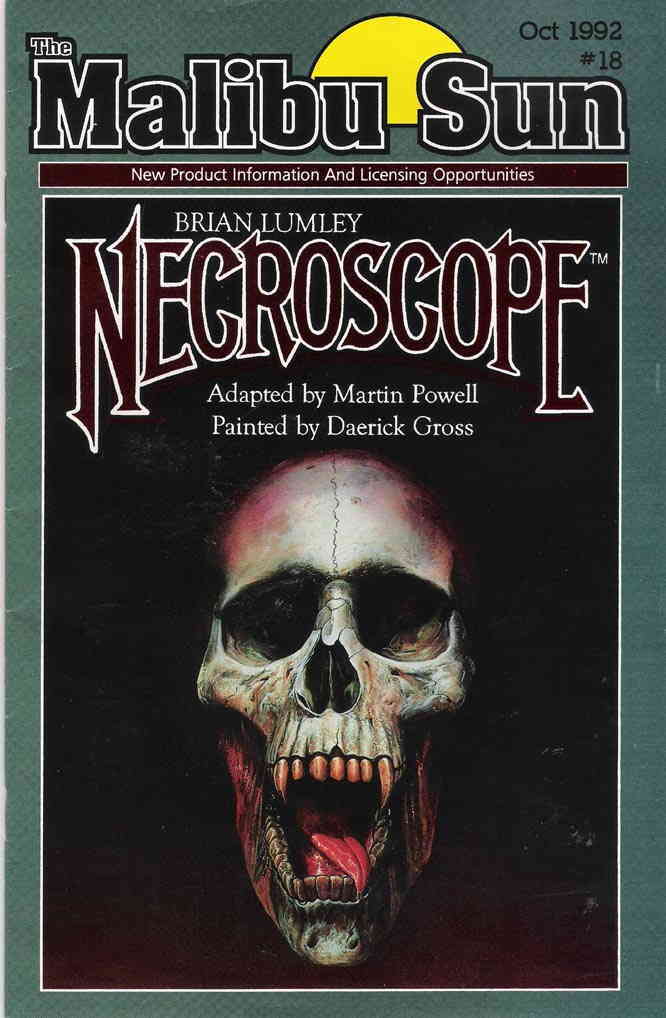 Malibu Sun #18 FN ; Malibu | Necroscope Promo | Comic Books - Modern ...