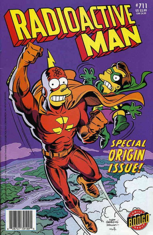 Radioactive Man (Vol. 2) #711 FN ; Bongo | Simpsons | Comic Books ...