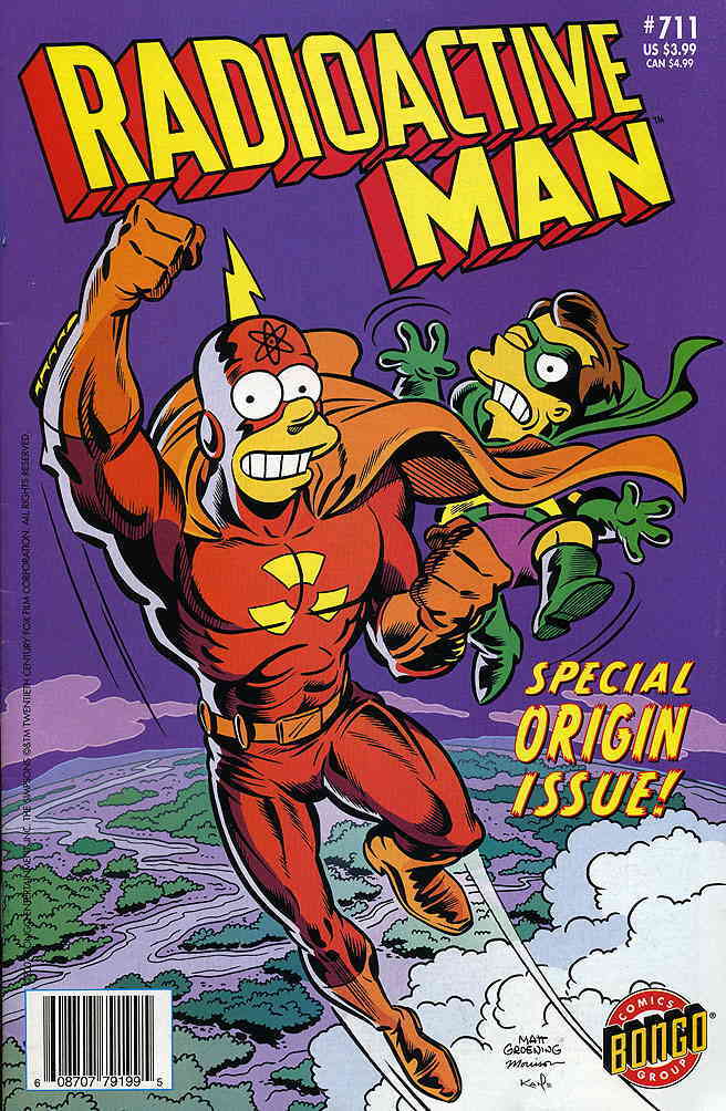 Radioactive Man (Vol. 2) #711 FN ; Bongo | Simpsons | Comic Books ...