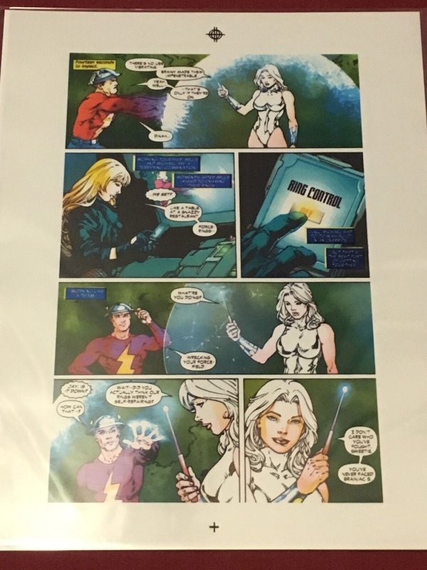 JUSTICE LEAGUE OF AMERICA 10 Power Girl Lightning Lad Meltzer Ed Benes ...