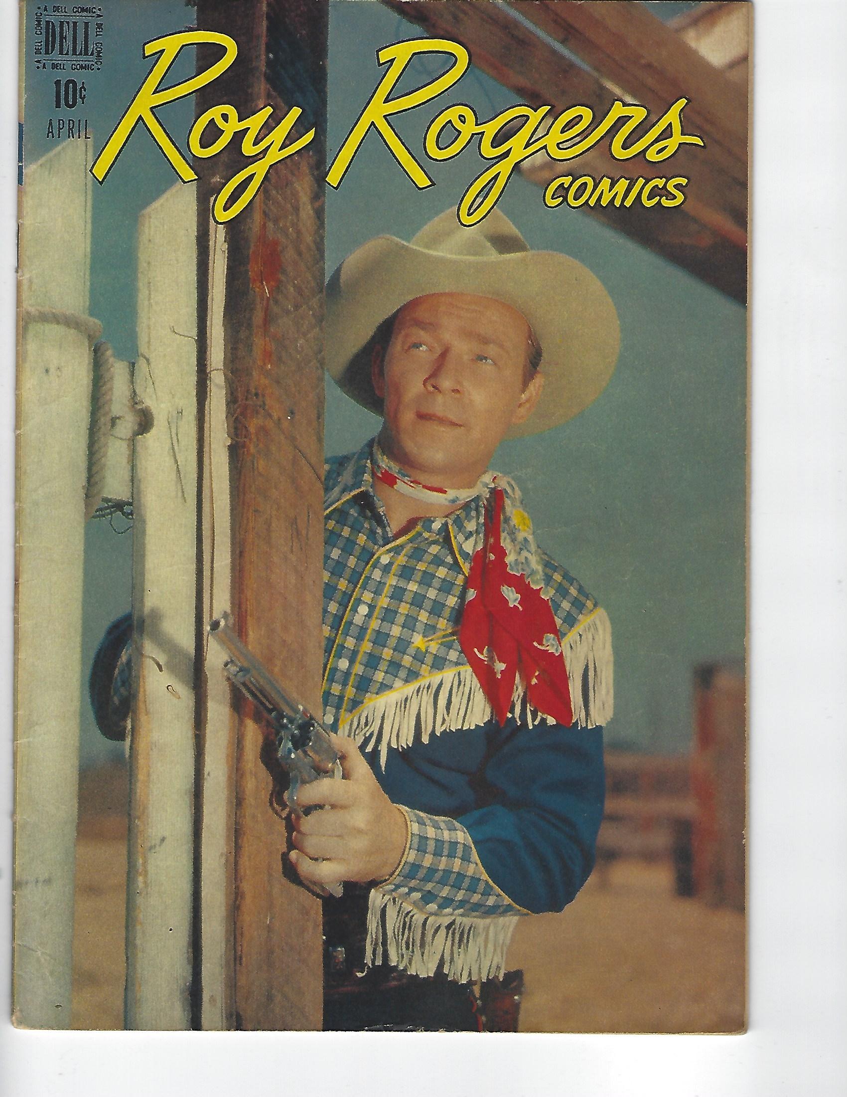 Roy Rogers 4 | Comic Books - Golden Age, Dell, Roy Rogers, Westerns ...