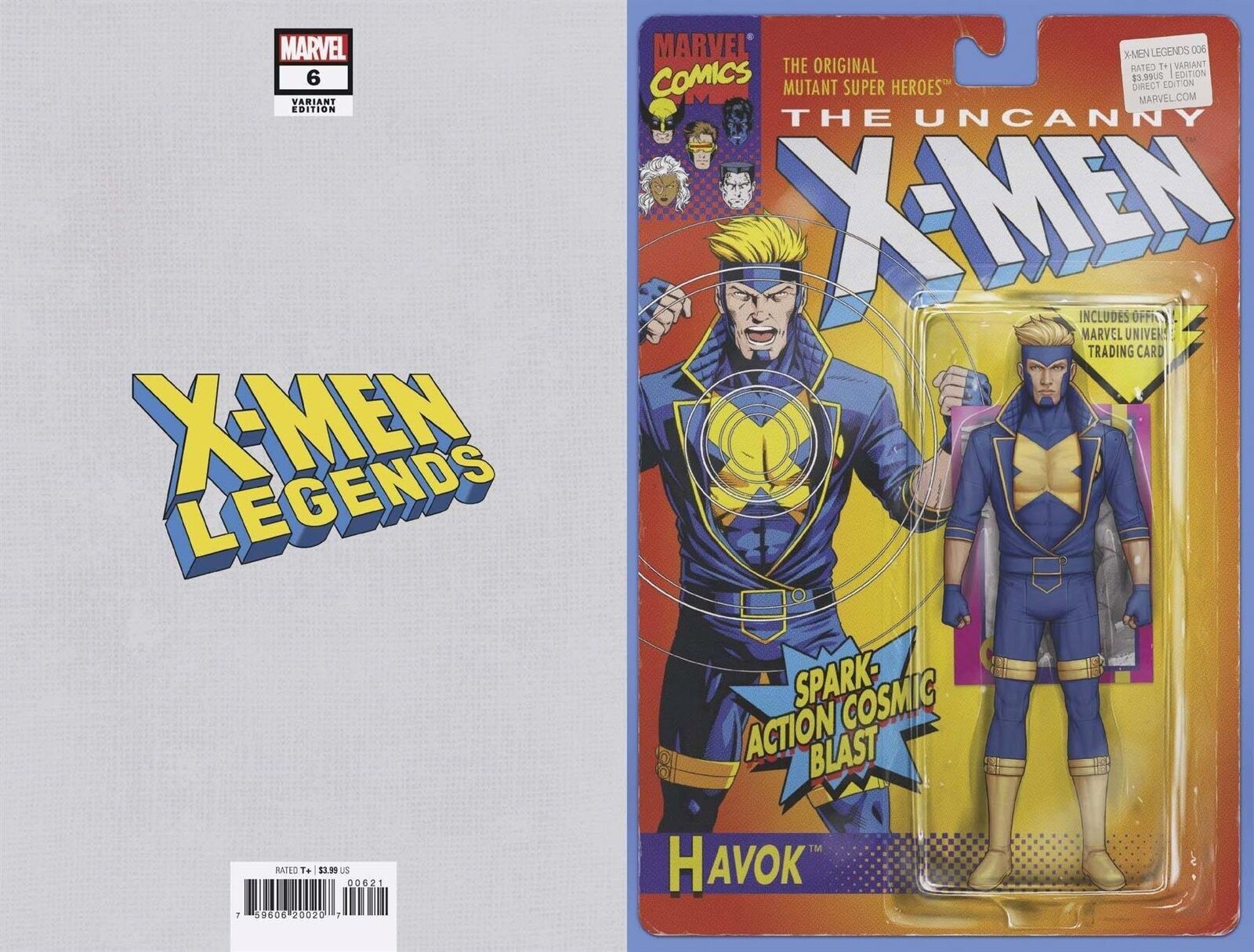 X-men Legends #6 Christopher Action Figure Var Marvel Comics Comic Book ...