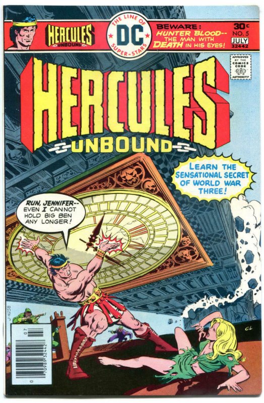 HERCULES UNBOUND 1 2 3 4 5 6 7 8 9 10-12, VF to NM-, Wally Wood, 1975 ...