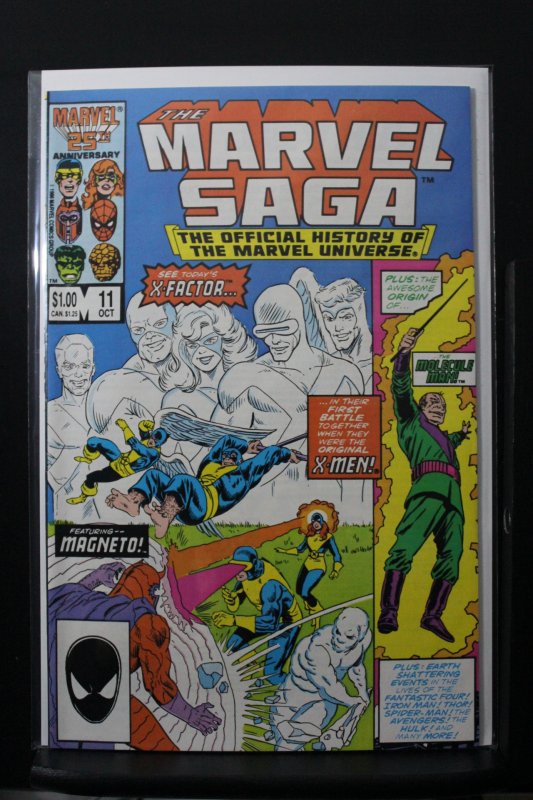 The Marvel Saga The Official History of the Marvel Universe #11 Direct ...