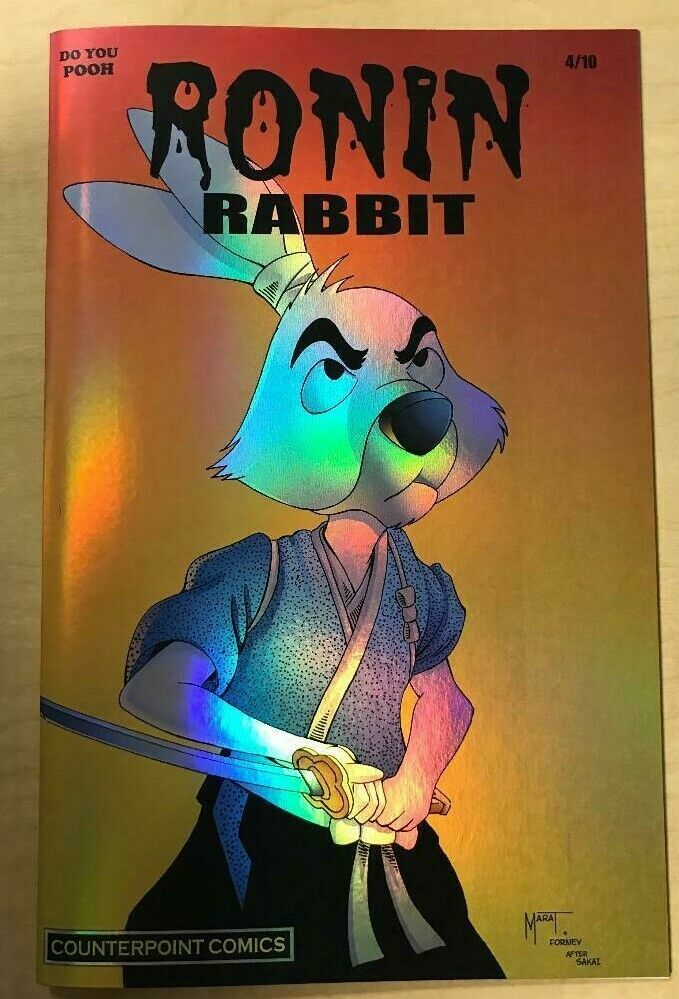 Do You Pooh Ronin Rabbit Usagi Yojimbo Stan Sakai Homage CHROME Marat ...