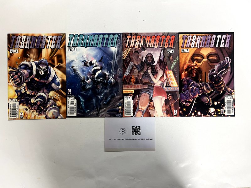 4 Task Master Marvel Comic Books# 1 2 3 4 Defenders Spiderman Thor 79 ...