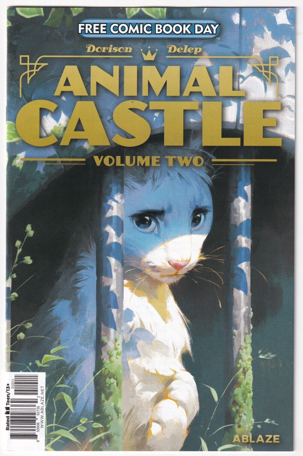 Animal Castle Volume Two Free Comic Book Day FCBD 2022 Ablaze Xavier ...
