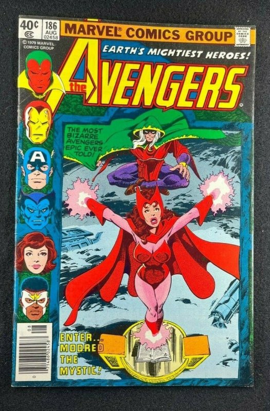 Avengers (1963) #186 FN/VF (7.0) Origin Quicksilver/Scarlet Witch John ...