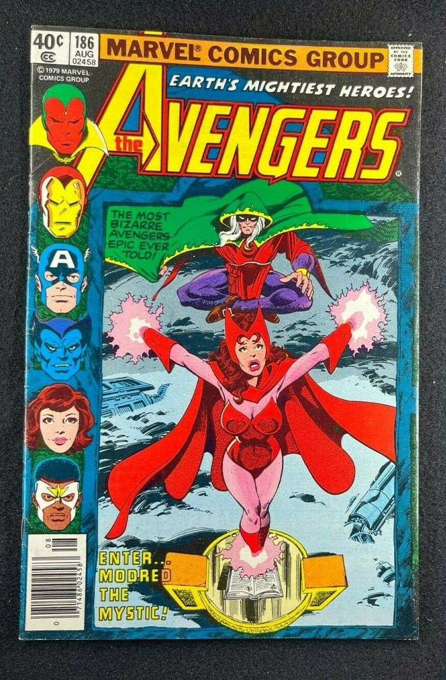 Avengers (1963) #186 FN/VF (7.0) Origin Quicksilver/Scarlet Witch John ...