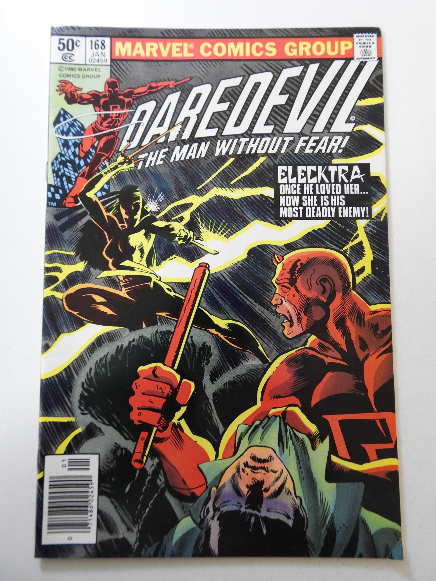 Daredevil #168 Newsstand Edition (1981) VF- Condition! First app of ...