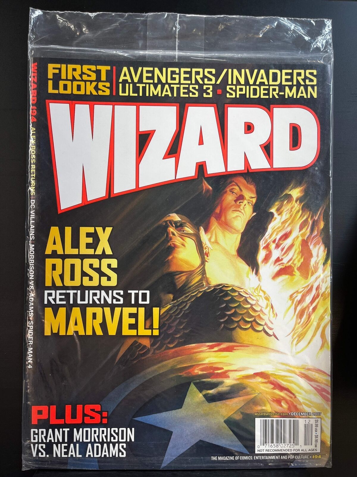 Wizard Guide to Comics #194 Avengers/Invaders Crossover (Alex Ross ...