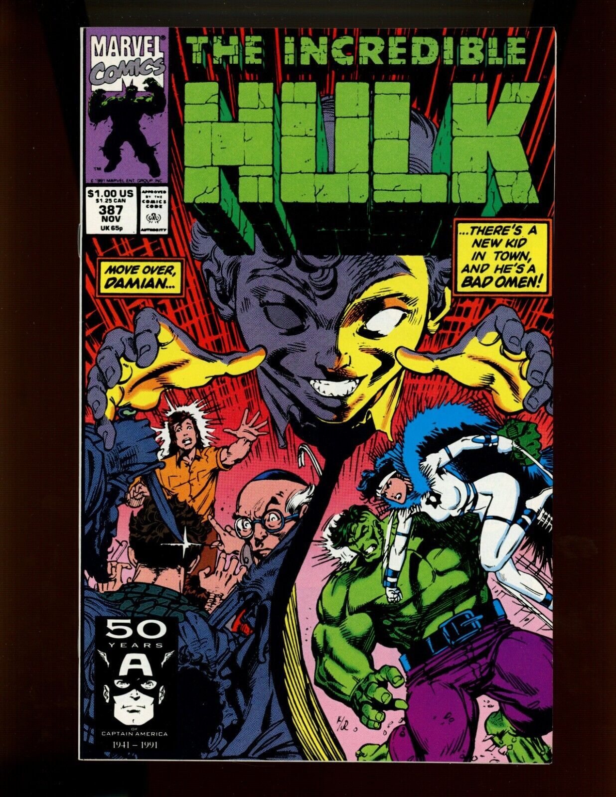 (1991) The Incredible Hulk #387 - "HIDING BEHIND MOSQUES" (9.2) | Comic ...