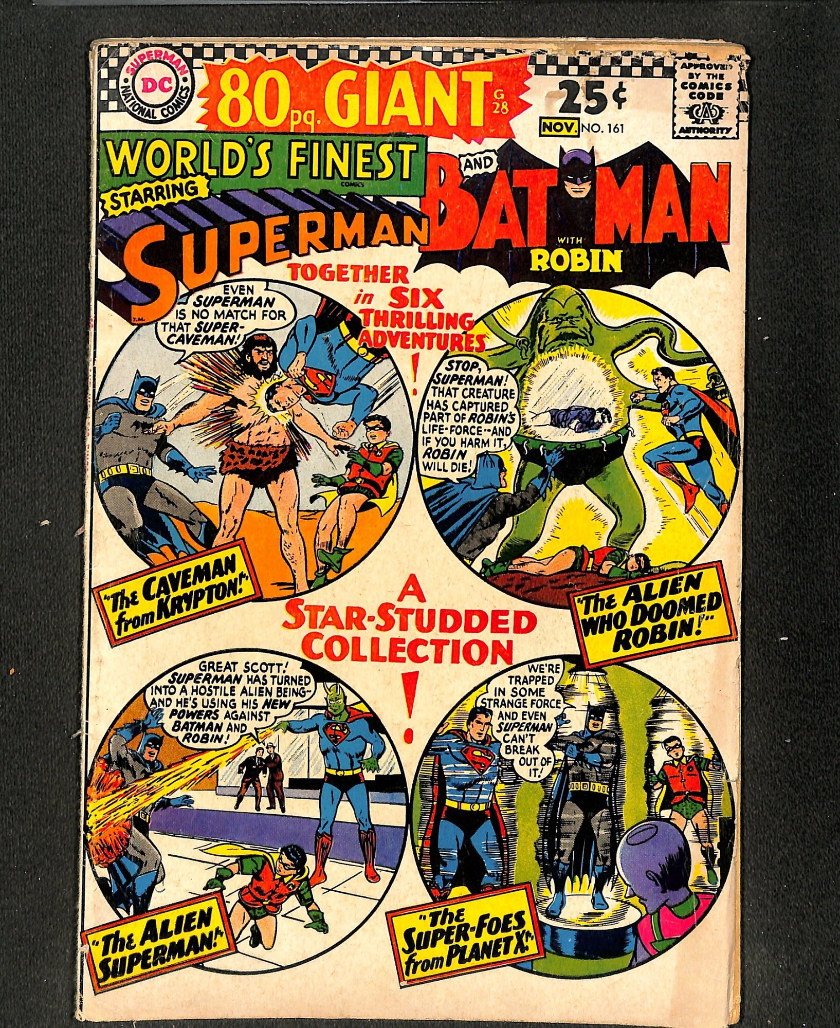 World's Finest Comics #161 The Caveman From Krypton! | Full Runs & Sets ...