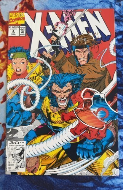 X-Men #4 NM- (1992) First appearance of Omega Red! | Comic Books ...