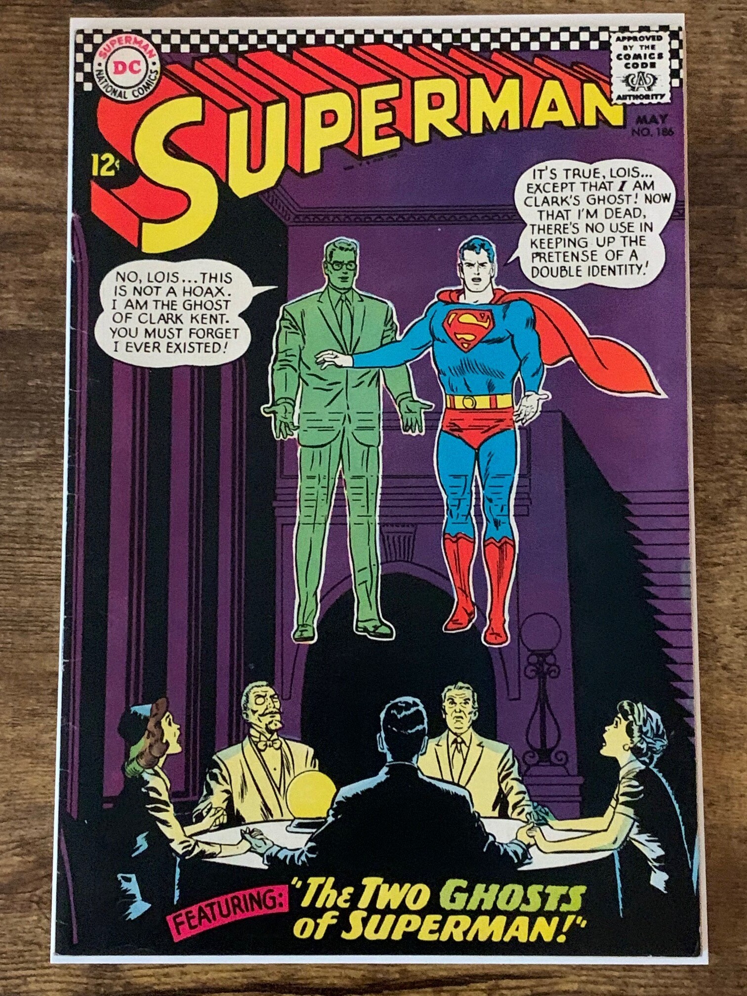 Superman #186 (1966). Fine+. | Comic Books - Silver Age, DC Comics ...